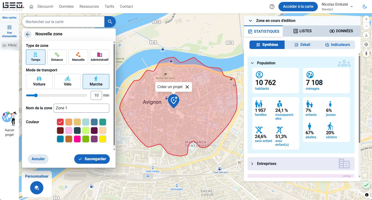 Zone de chalandise gratuite : analysez votre marché
